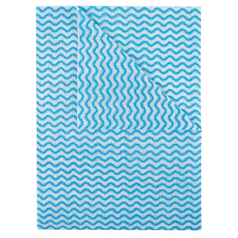 Cloth Ocean Wipe Blue (Pkt50) 100233-Blue